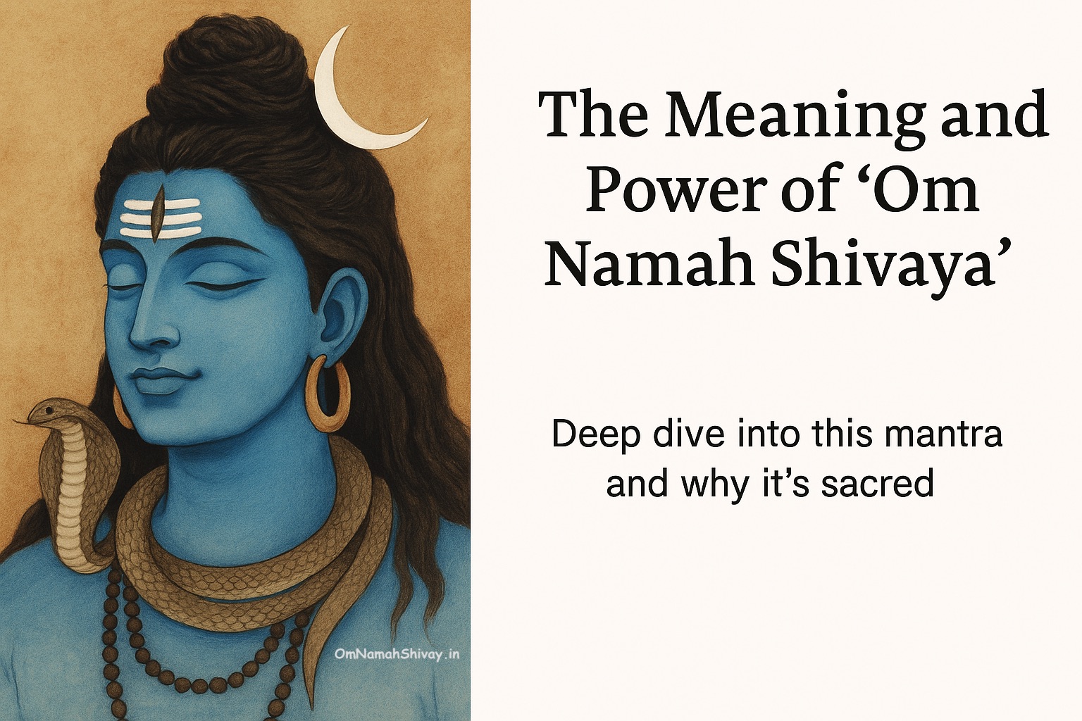 The Meaning and Power of “Om Namah Shivaya”